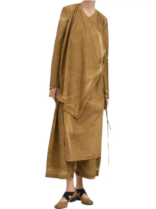 UMA WANG Kunto Jacket - Mustard