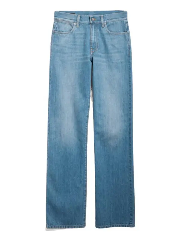 Gucci Bleached Washed Denim Pants - Blue