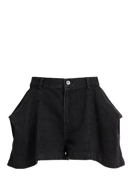 Sacai Denim Shorts - Black