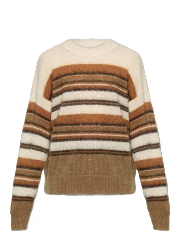 Isabel Marant Étoile Striped Knitted Sweater - Nude