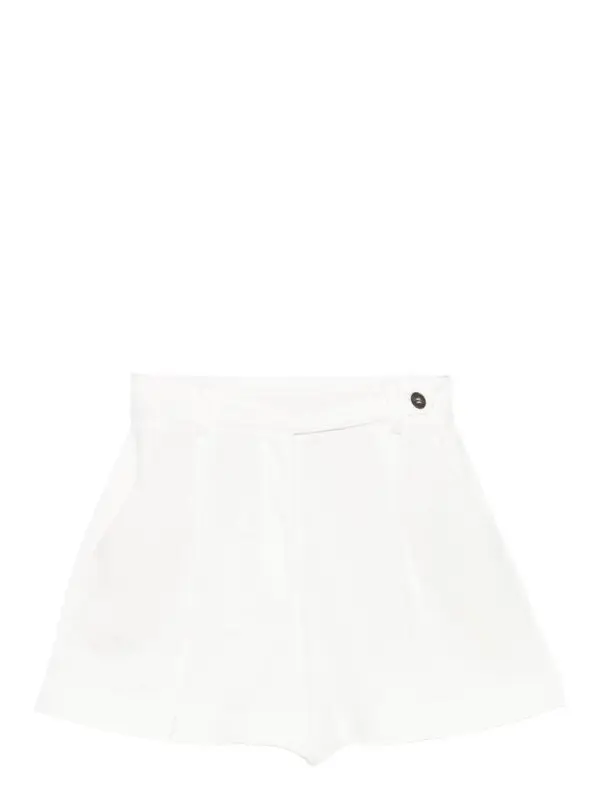Brunello Cucinelli Pleated Tailored Shorts - White