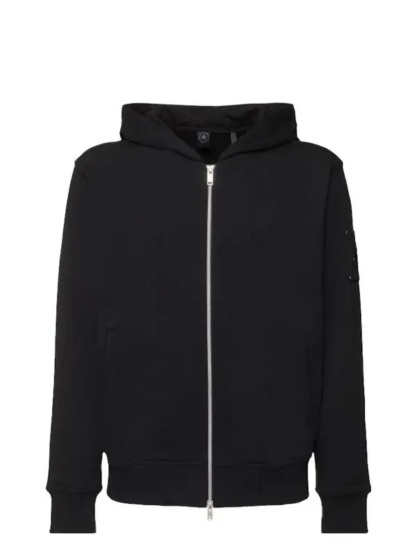 Moose Knuckles Hartsfield Zip-up Hoodie - Black