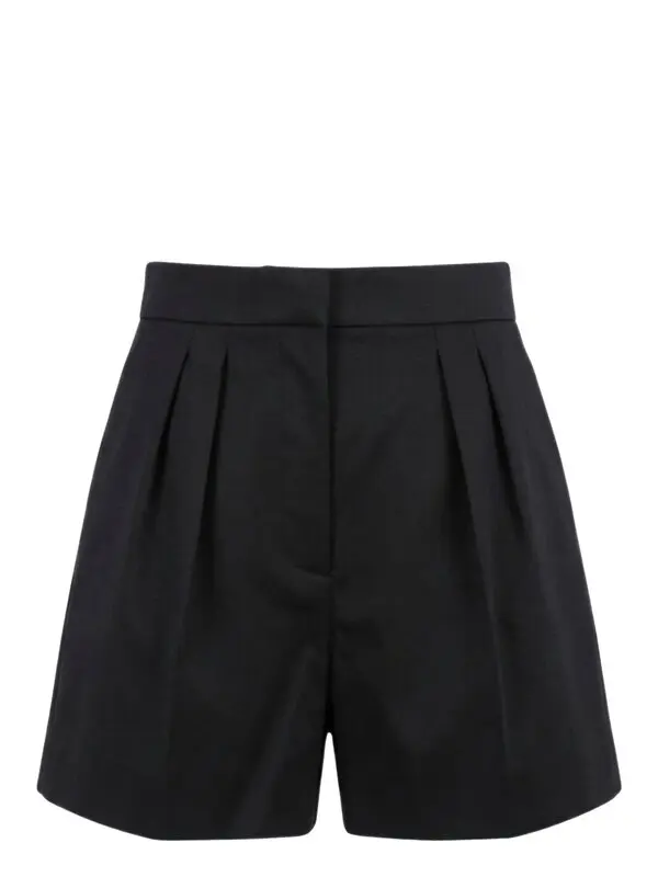 Max Mara Pleated Shorts - Black