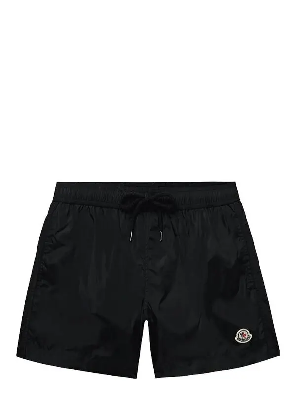 Moncler Wide Leg Drawstring Shorts - Black