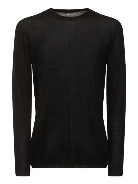 Rick Owens Biker Level Sweater - Black