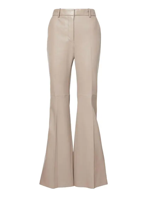 JOSEPH Flared Casual Pants - Nude