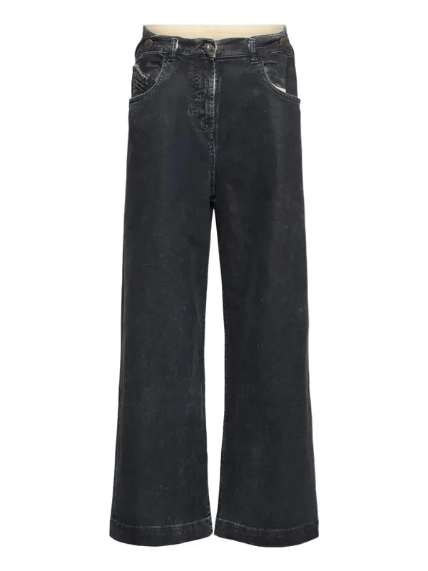 Attico Belt-loop Jeans - Navy Blue