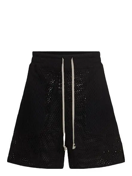 Rick Owens Champion Mesh Shorts - Black