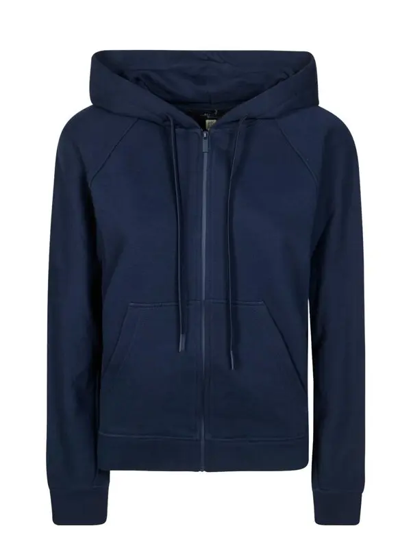 Max Mara Nuvole Zip-up Cotton Hoodie - Black