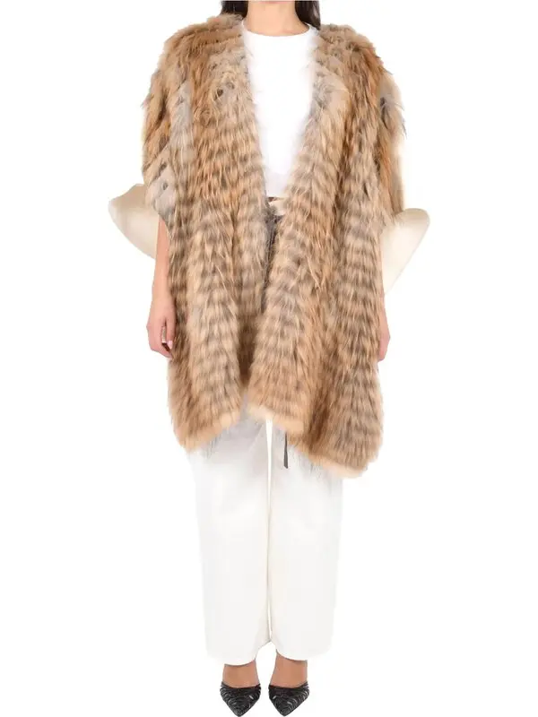 P.a.r.o.s.h Oversized Vest - Nude