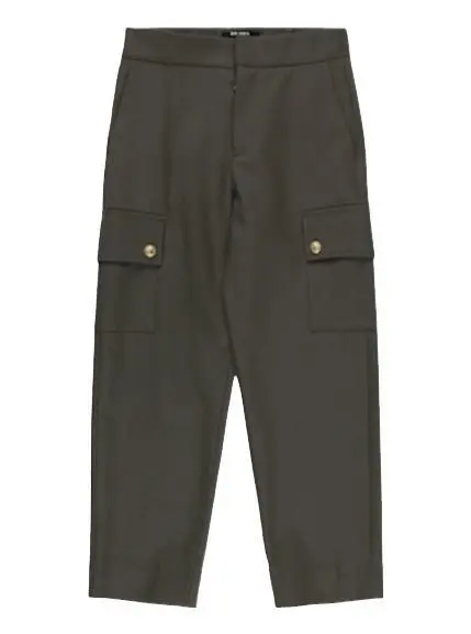 Balmain Cool Wool Blend Cargo Pants - Black