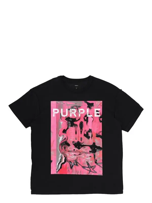 PURPLE BRAND Graphic T-shirt - Black