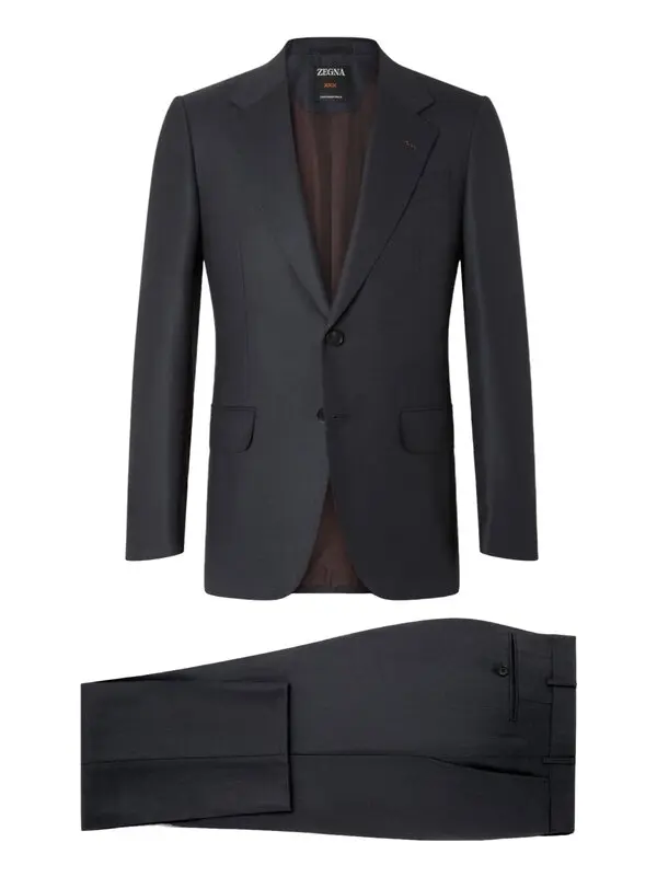 Zegna Single-breasted Suit - Dark Grey