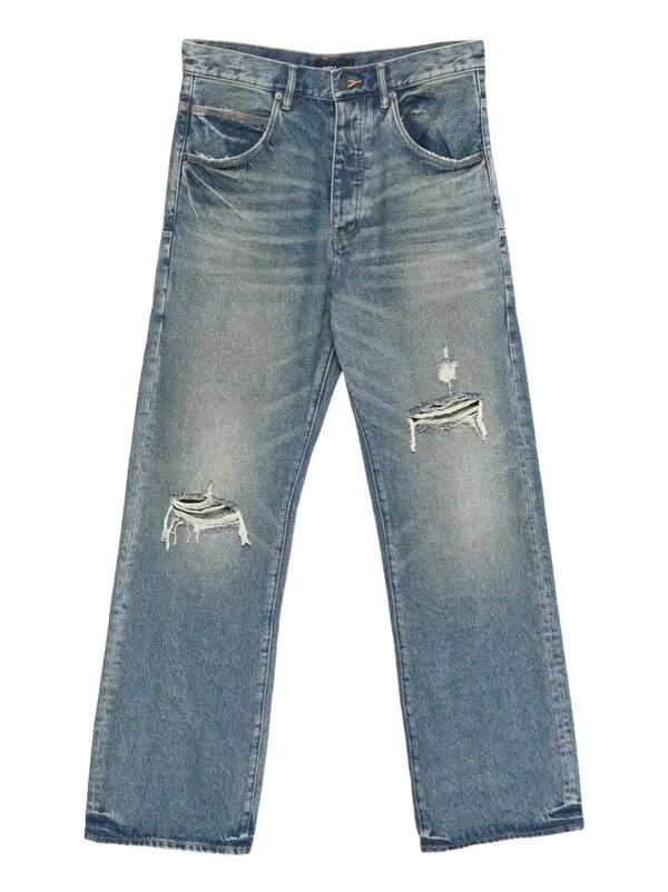 PURPLE BRAND Belt Loop Jeans - Gray