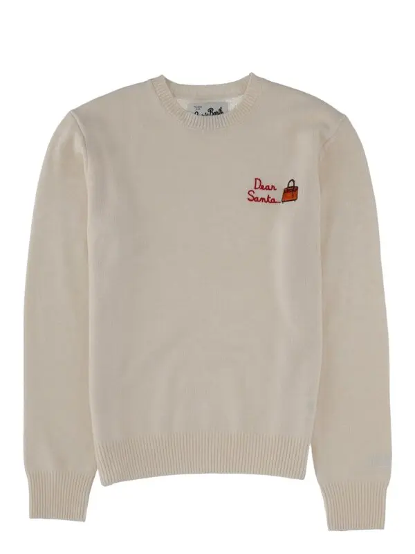 MC2 SAINT BARTH Crew Neck Sweater - Nude