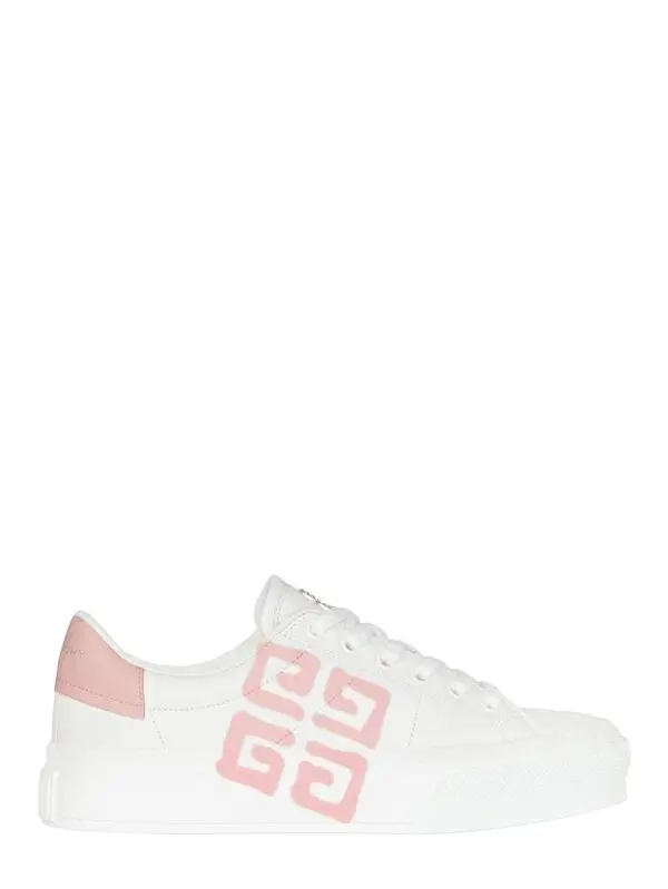 Givenchy City Sport Leather Sneakers - White