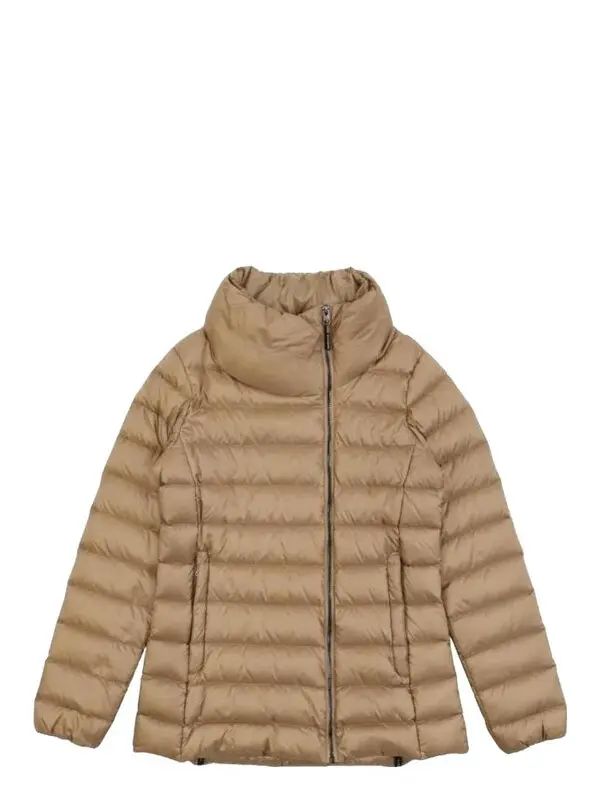Max Mara Quilted Down Jacket - Brown