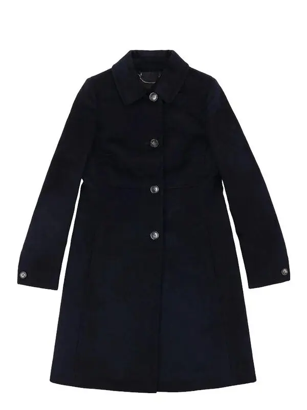 Max Mara Single-breasted Coat - Black