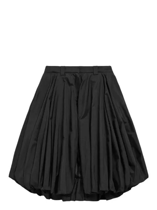 Balenciaga Bubble Skort Shorts - Black