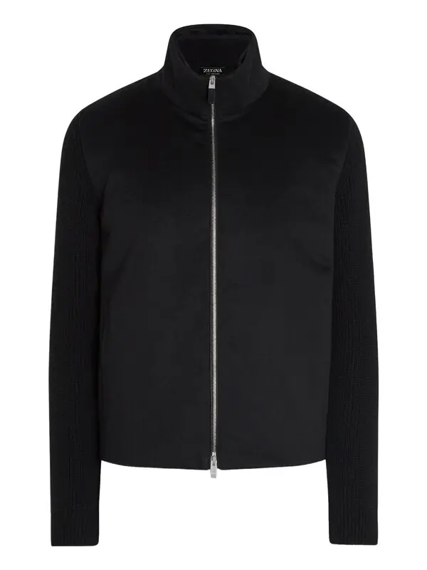 Zegna Oasi Cashmere Cardigan - Black