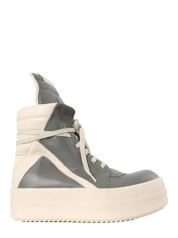 Rick Owens High-top Lace-up Casual Sneakers - Nude