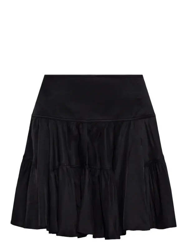 IRO PARIS Pleated Midi Skirt - Black