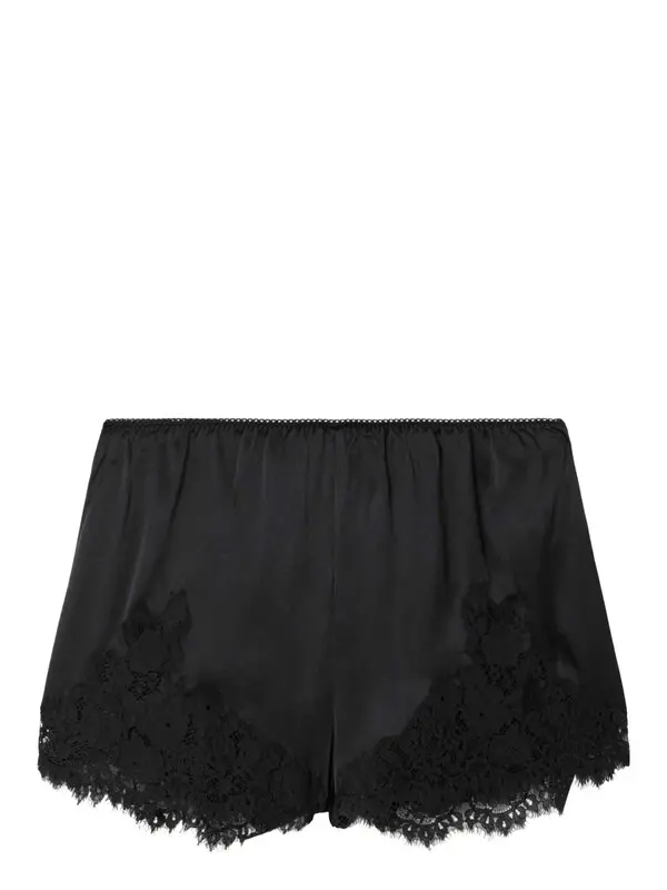 DÔEN Iona Lace Shorts - Black