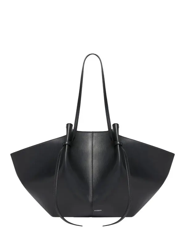 Yuzefi Double-handle Shoulder Bag - Black