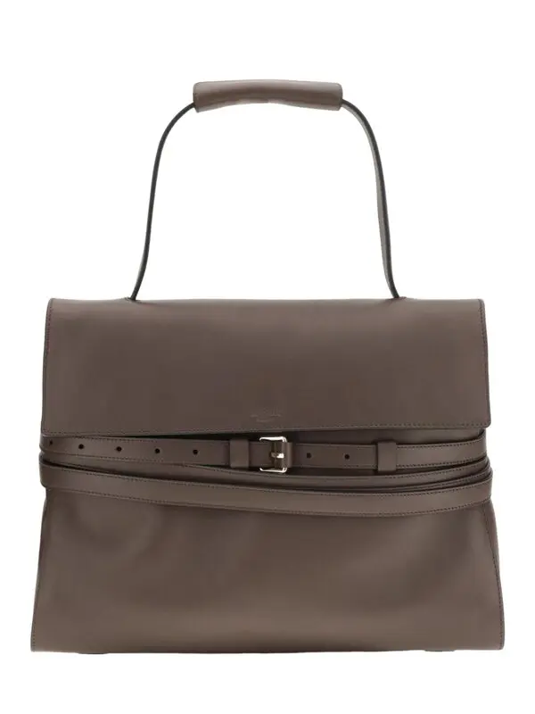 Moschino Flap Shoulder Bag - Brown