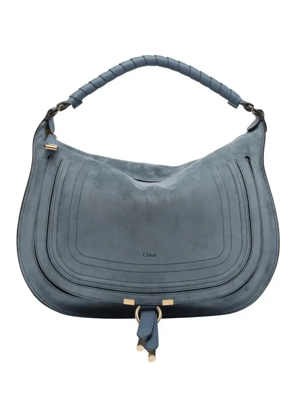 Chloé Marcie Medium Shoulder Bag - Gray