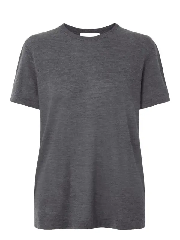 Co Name' Cashmere T-shirt - Black