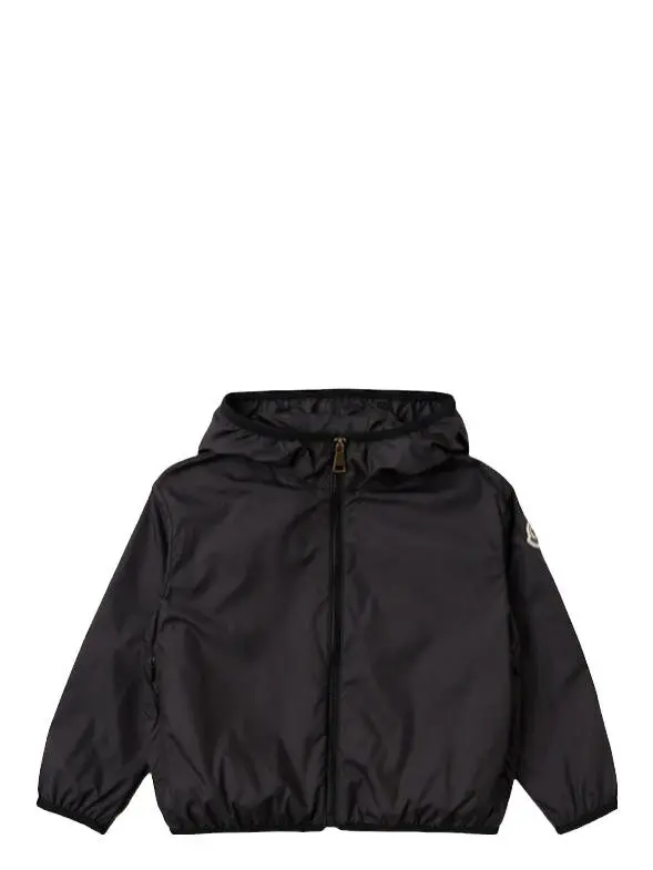 Moncler Hooded Zip-up Tech Jacket - Black