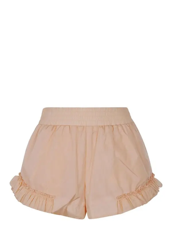 Simone Rocha Frill Track Shorts - Orange