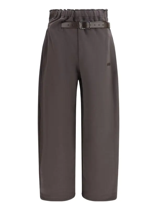 MAGLIANO Elastic Waist Casual Pants - Brown
