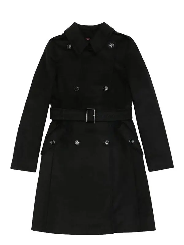 Max Mara Belted Trench Coat - Black