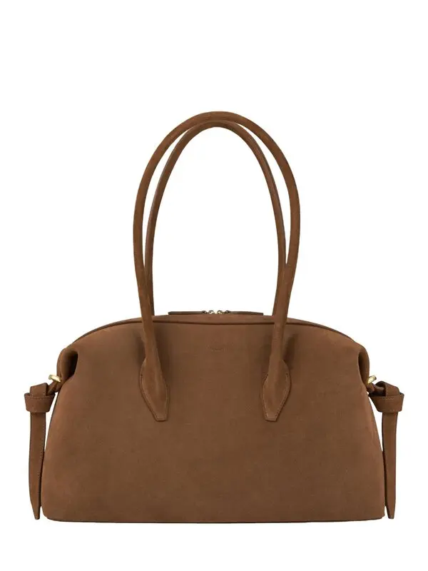 Yuzefi Double-handled Handbag - Brown