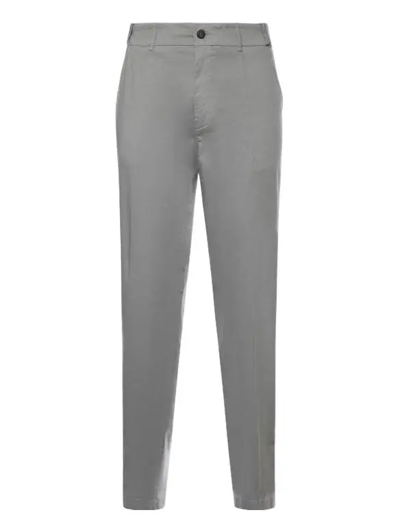 Eleventy Stretch Waistband Pants - Gray