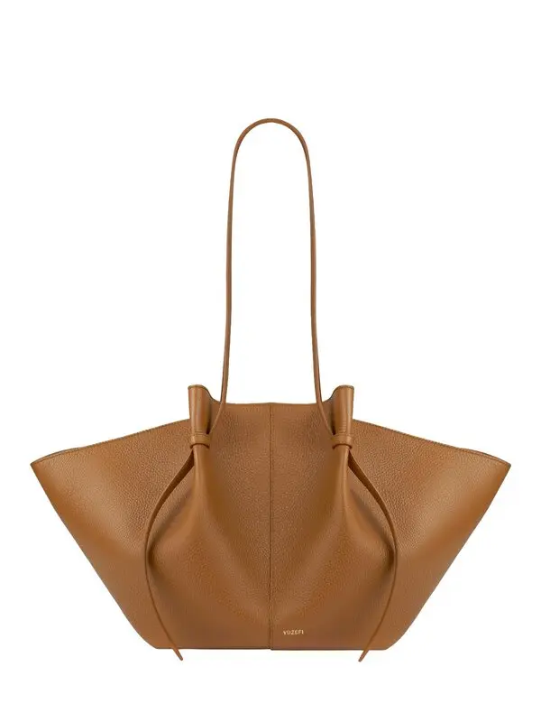 Yuzefi Large Mochi Shoulder Bag - Brown