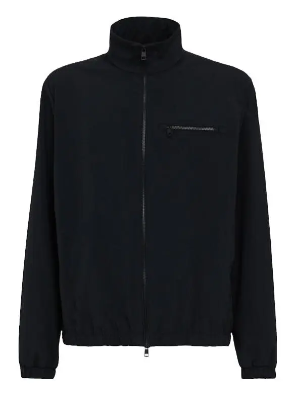 Moncler Danby Tech Blend Casual Jacket - Black