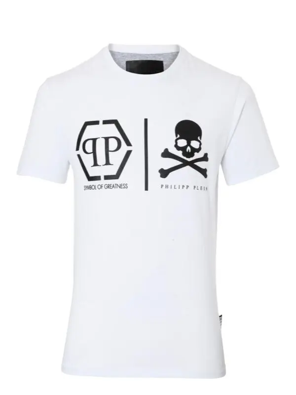 Philipp Plein Logo Details T-shirt - White