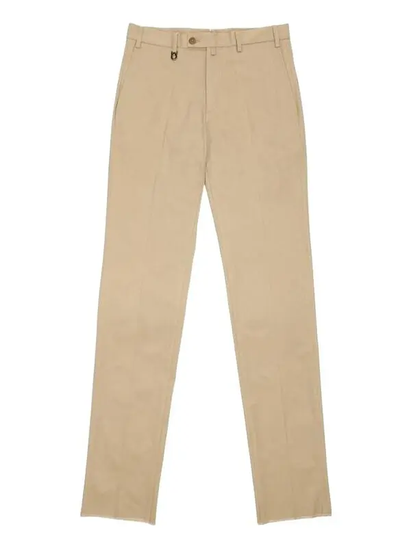 FERRAGAMO Straight Leg Casual Pants - Nude