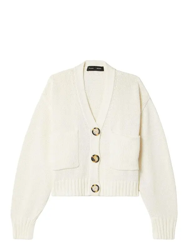 Proenza Schouler Sofia Cardigan - White