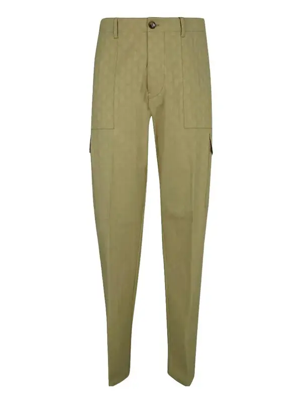 Etro Cargo Paisley Pants - Green