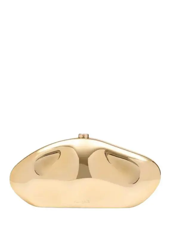 Cult Gaia Caldera Clutch Bag - Golden