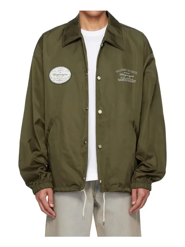 WOOYOUNGMI Taffeta Casual Jacket - Green