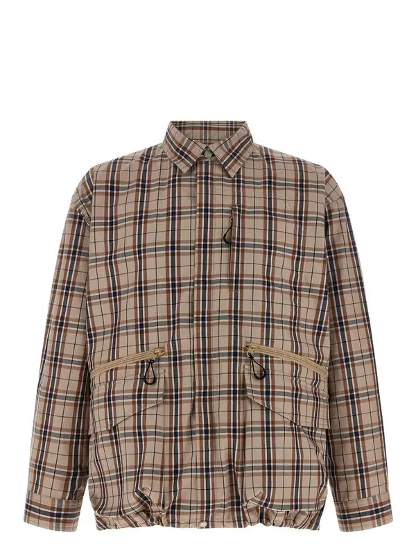 Comme Des Garçons Oversized Check Shirt Jacket - Multicolor
