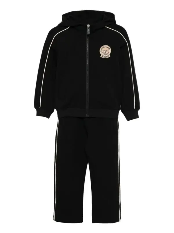 Moschino Appliqué Tracksuit - Black