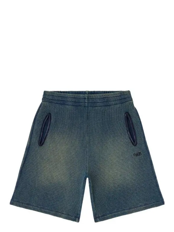 DIESEL® Elasticated Drawstring Waist Shorts - Dark Blue
