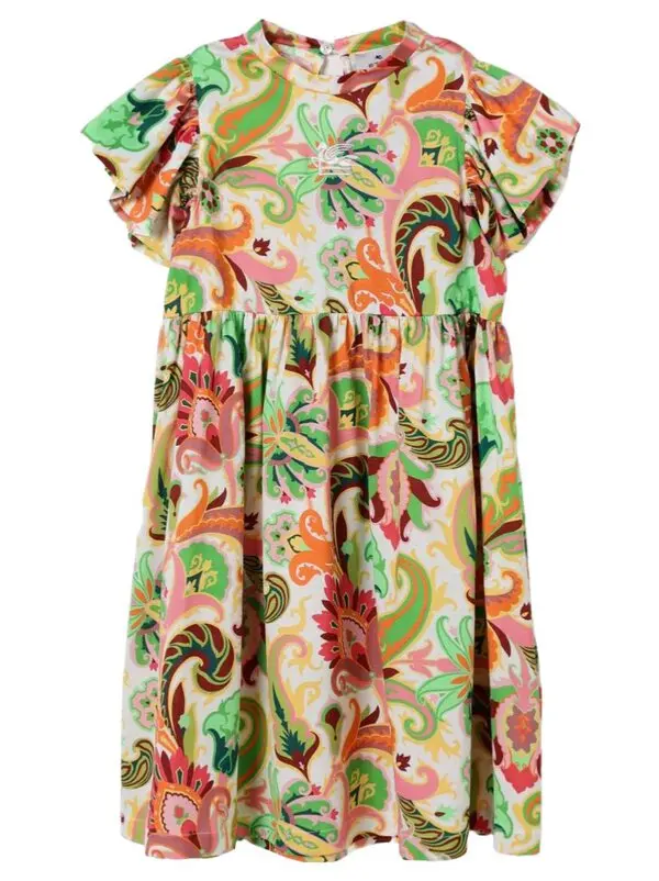 Etro Paisley Motif Dress - Multicolor