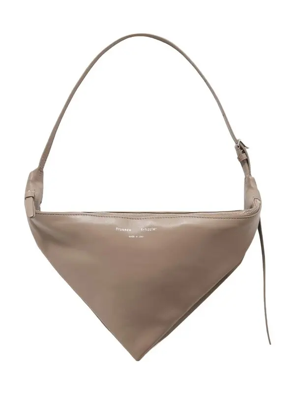 Proenza Schouler Tetra Leather Shoulder Bag - Sand-colored